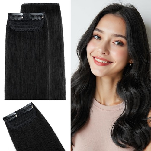 SEGO 4 Inch Clip in Hair Piece 2 Clips Clip in Remy Human Hair ...