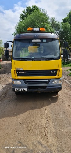 DAF LF55 15 TONNE VT650 LEFT HAND DRIVE 4X2 AXLE ROAD SWEEPER | eBay UK