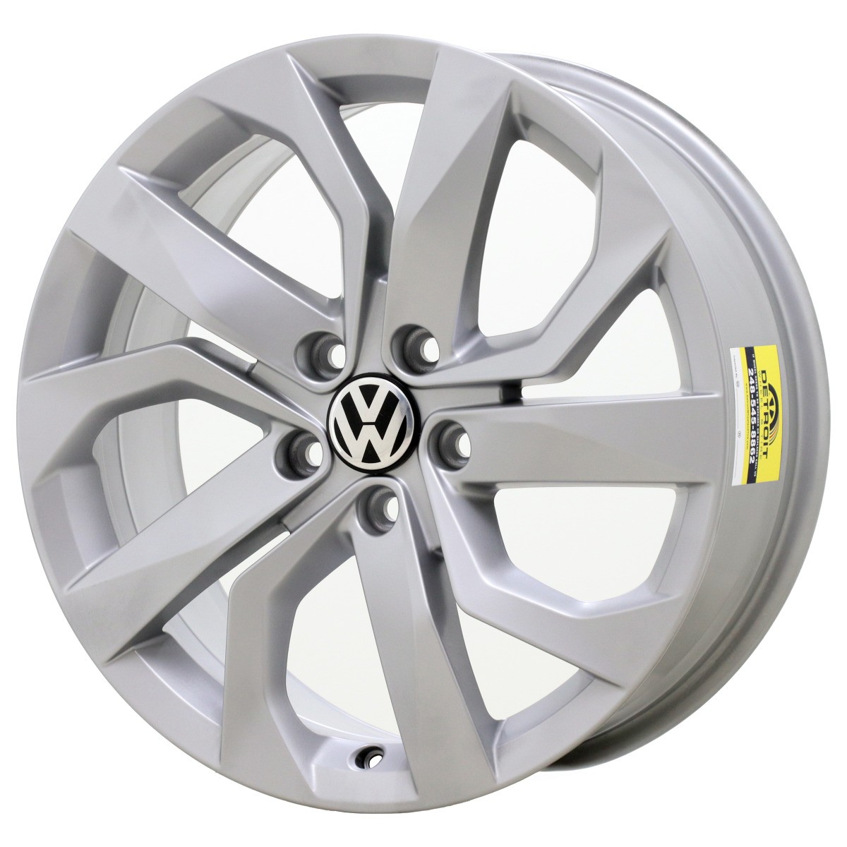 18" VOLKSWAGEN TAOS WHEEL RIM FACTORY OEM 70098 2022-2024 SILVER | eBay