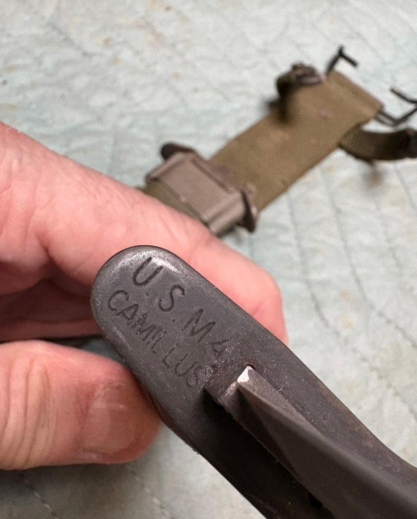 USM4 Bayonet / Combat Knife with M8 Scabbard | eBay