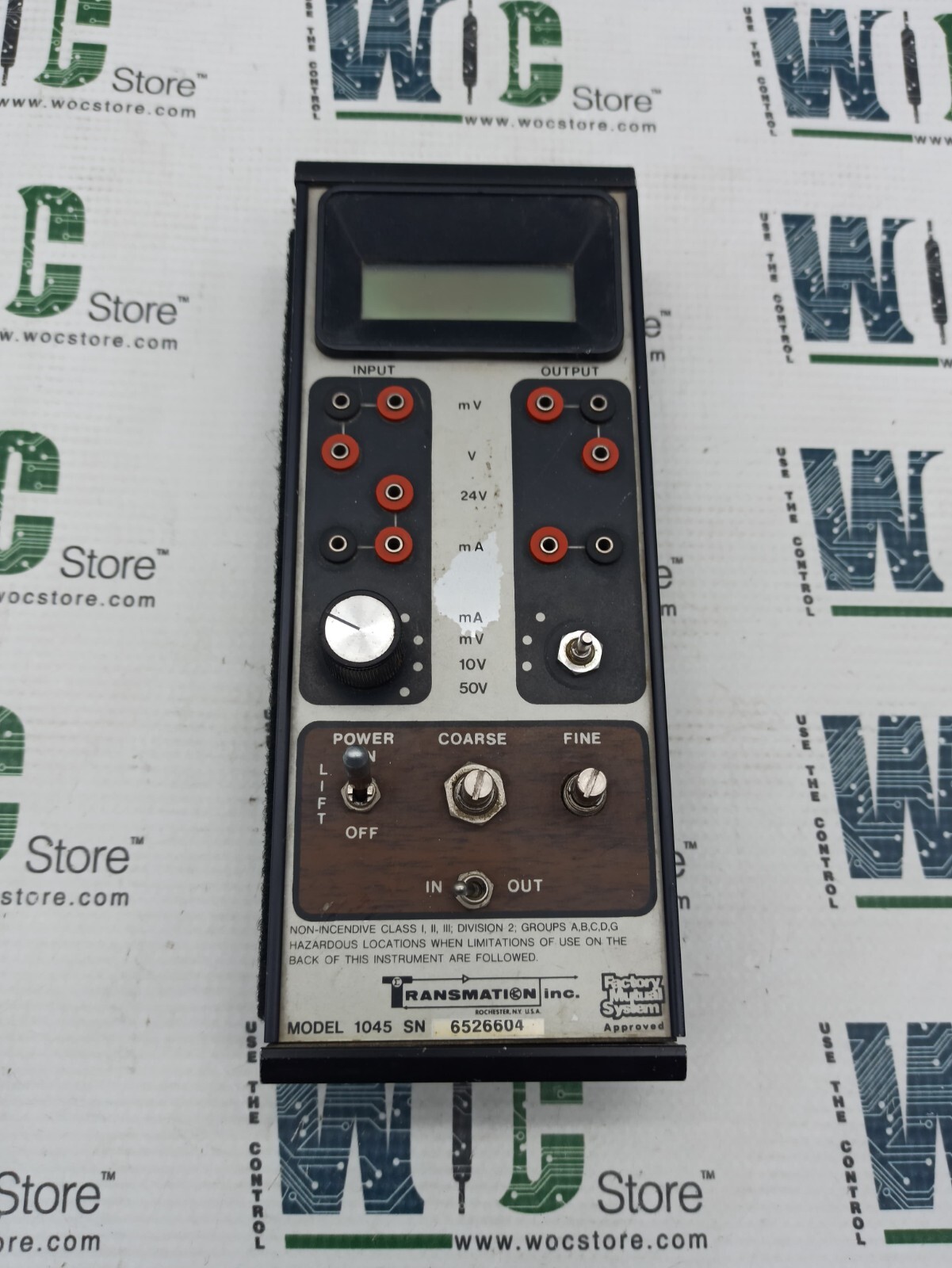 MODEL 1045 TRANSMATION SIGNAL CALIBRATOR | eBay