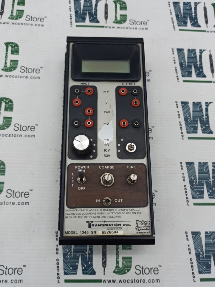 MODEL 1045 TRANSMATION SIGNAL CALIBRATOR | eBay