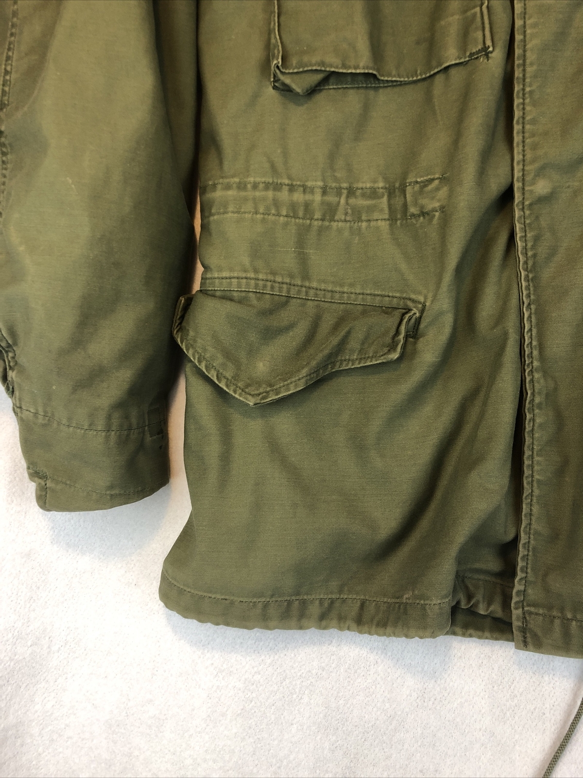 M65 Field Jacket Small Long OG-107 70s US Air Force Hood Sateen | eBay