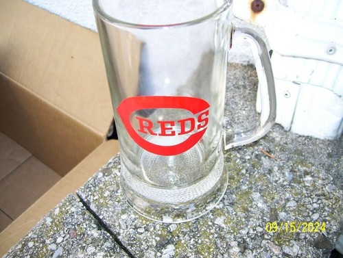 Cincinnati Reds Vintage Baseball Glass Early 1980's | eBay