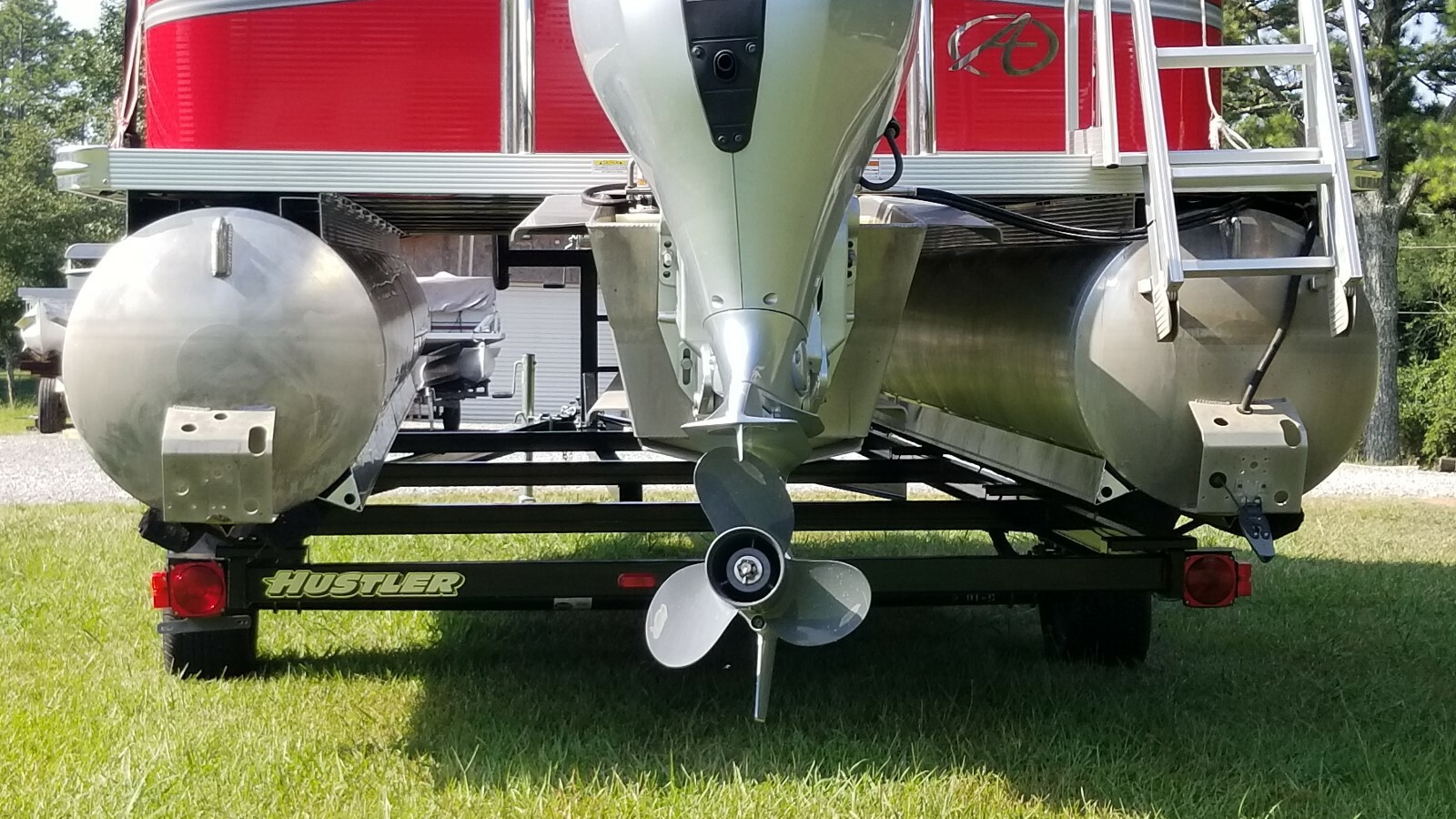 6" Lifting Strakes for Pontoon 23' - 24' Bi-Toon "Sport Performance Kit ...