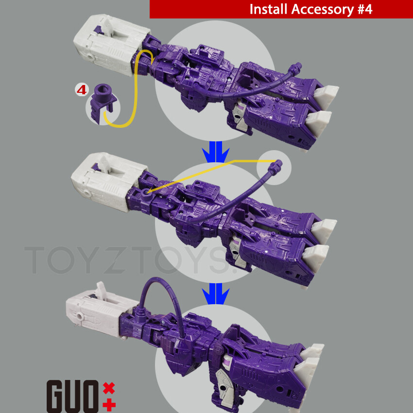 Leg Filler / Gun Form Component Upgrade Kit For DCS Nemesis Bridge ...