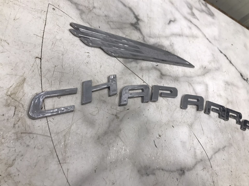 04 Chaparral Boat name plate letters emblem | eBay