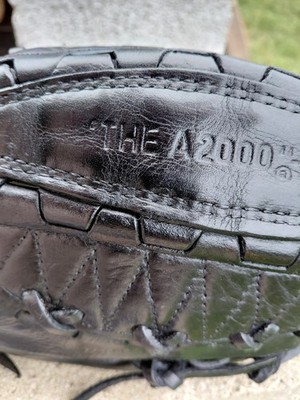 WILSON A2000 XL ONE OF A KIND-BLACK Please Read | eBay
