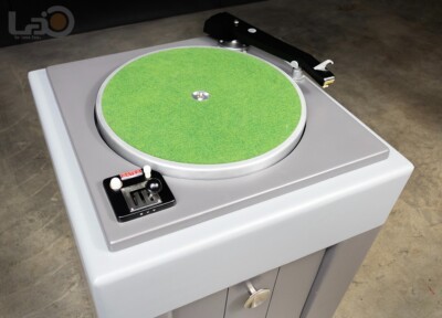 GATES 17" M-5202 Turntable Gray 108 Tonearm Shure M44-7 Cartridge ...