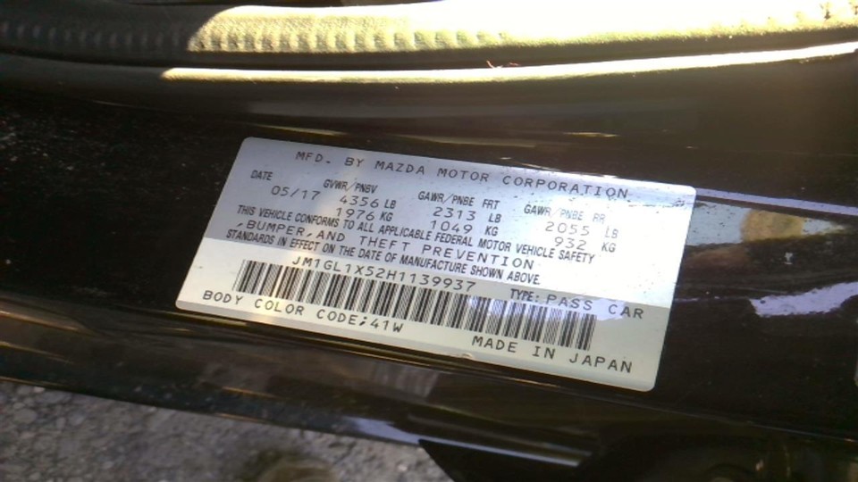 Used Front Body Control Module fits: 2017 Mazda 6 Body Control BCM ...
