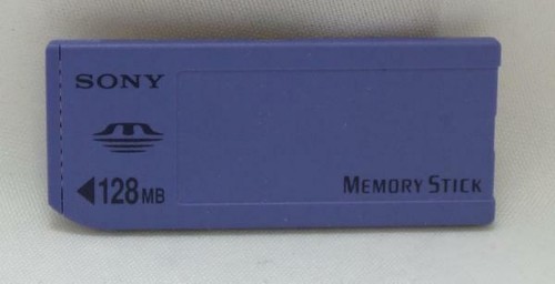 Sony 128MB Memory Stick Sony Handycam Mavica and CyberShot Digital ...