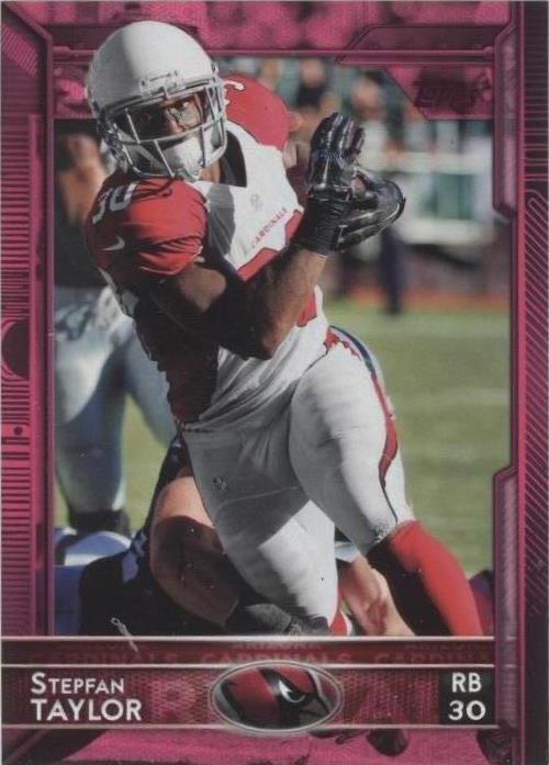 2015 Topps - Stepfan Taylor #96 BCA Pink /499 for sale online | eBay