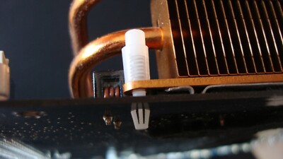 10x PC Heatsink Cooler Cooling Fan Spring Rivet Fastener Push Pin ...