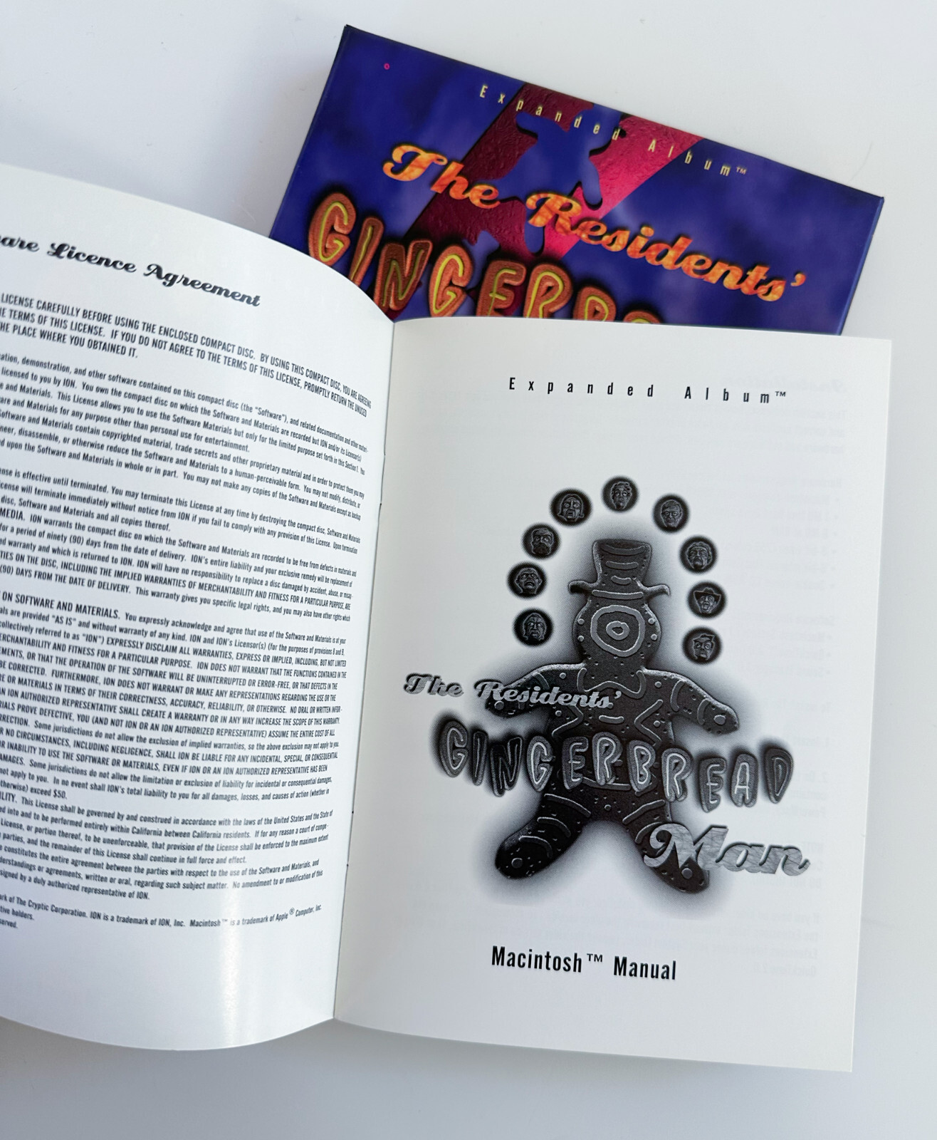 The Residents' Gingerbread Man Interactive Music CD-ROM for Mac, Exc ...