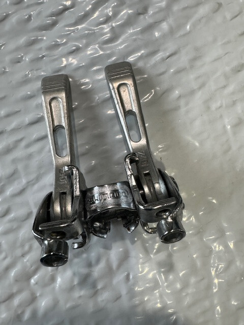 ! VINTAGE SHIMANO FRICTION 10 12 SPEED STEM SHIFTER LEVER SET OLD ...