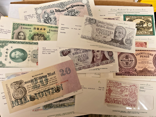 Lot of 15 Different World Bank Notes from Various Countries | eBay