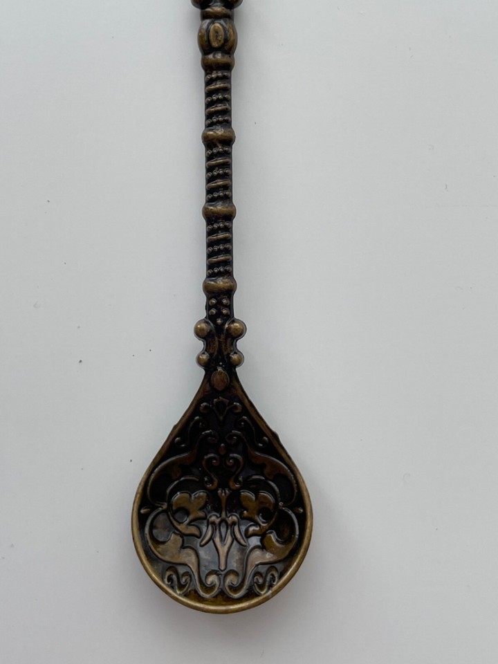 Turkish Tulip Spoon | High-Quality Zamak, Acrylic Stone - Choose Color ...