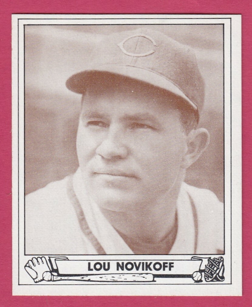 1942 Playball Baseball Card # 41 Lou Novikoff -- Cubs | eBay