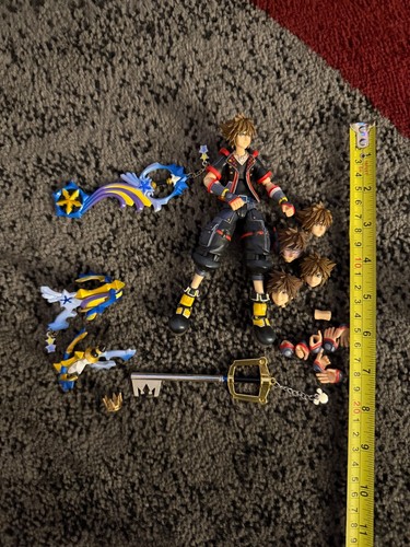 Play Arts Kai Kingdom Hearts II Sora Action Figure Square Enix | eBay