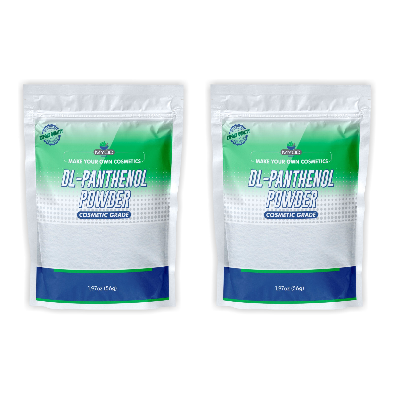 MYOC DL-Panthenol Powder Pure Cosmetic Grade for Hair & Skin Care 56g ...