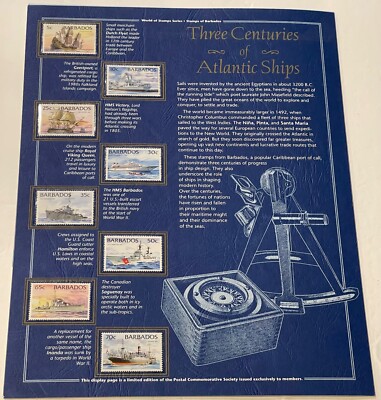 Postal Commemorative Society World Of Stamps Series 3 CENTURIES ...