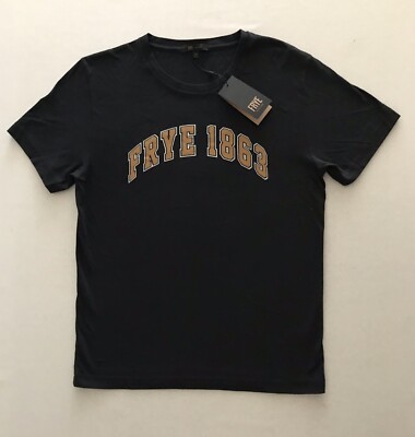 FRYE since 1863 NWT Men’s T-Shirt 100% Cotton Size M Black New $48.00 ...