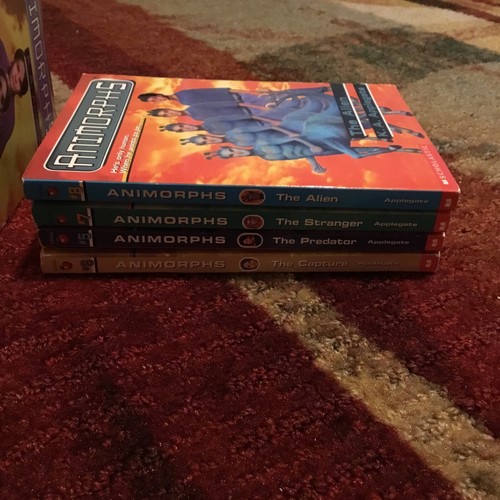 Lot of 4 Animorphs Series Books K A Applegate Paperback Set Scholastic ...