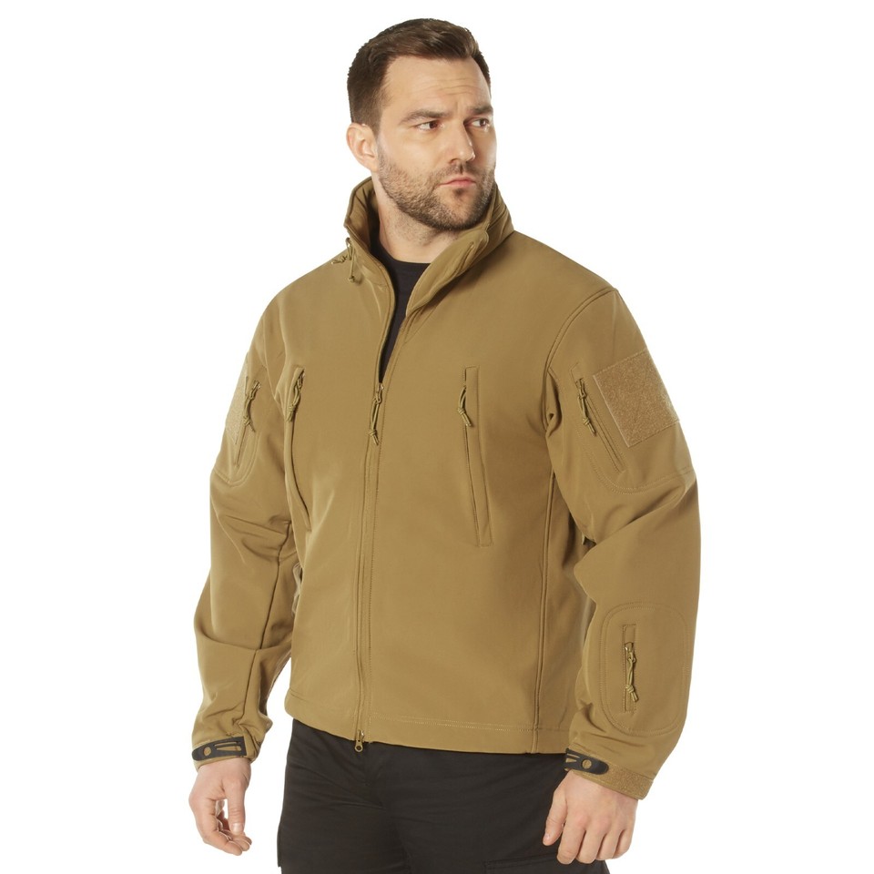 Special OPS Tactical Soft Shell Jacket w Waterproof Shell | eBay