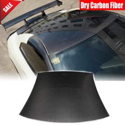 For Nissan R35 GT-R GTR 2009-2015 Dry Carbon Fiber Roof Skin Cover Body ...