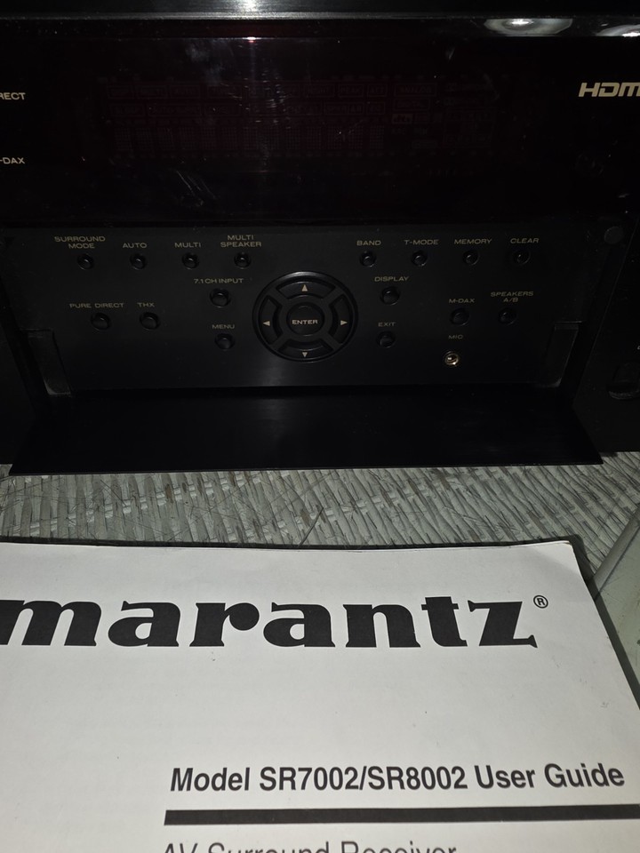 MARANTZ SR 8002 STEREO RECEIVER | eBay