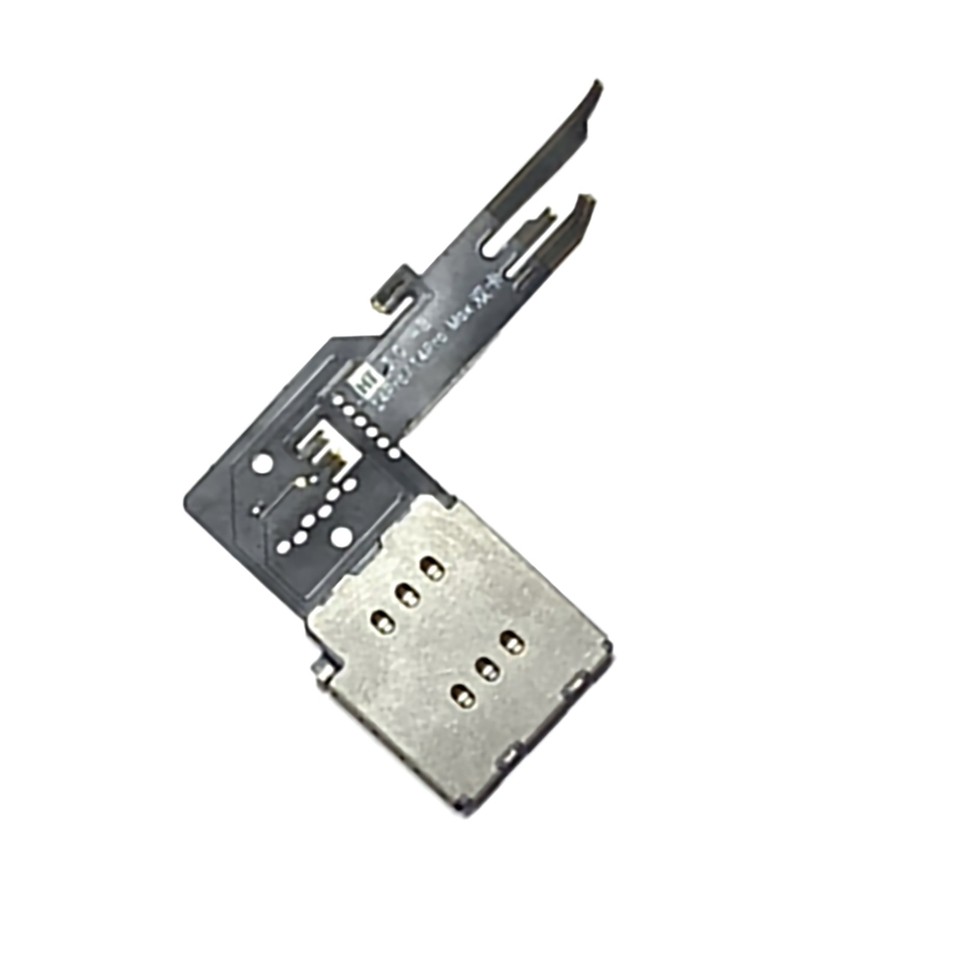 Welding Dual SIM Card Reader Slot Socket Flex Cable for iPhone 14 Pro ...