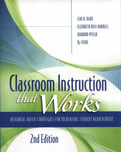 Classroom Instruction That Works: Research 9781416613626 | eBay