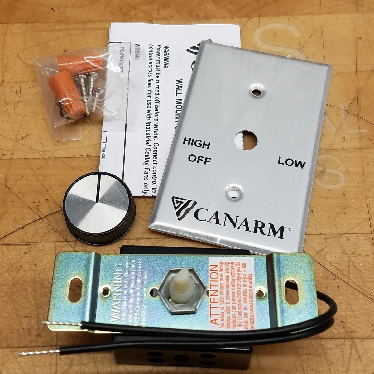 Canarm Ceiling Fan Control | Shelly Lighting