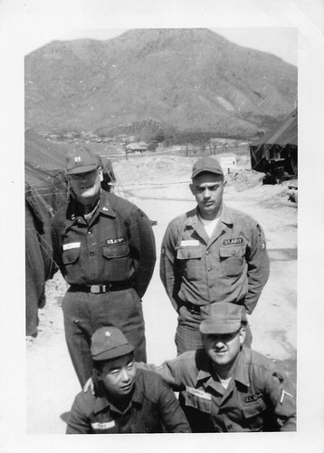Vintage 1965 US Korean Army Soldiers Camp Casey 1960s Photo South Korea ...
