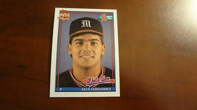 1991 TOPPS # 278 ALEX FERNANDEZ BASEBALL CARD | eBay