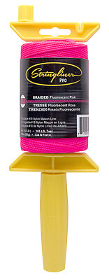 Stringliner 25462 Construction Line, Fluorescent Pink Nylon, 500-Ft ...
