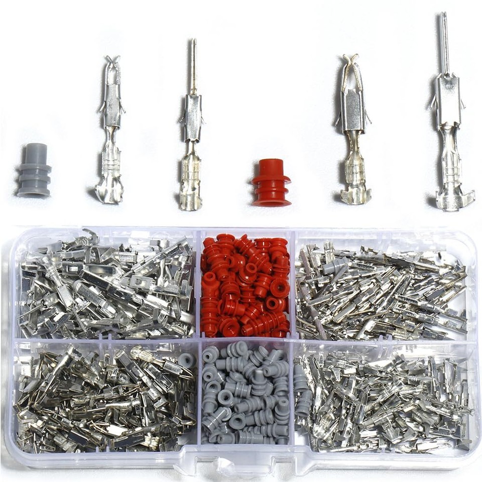 400x Sortiment Set Kontakte PIN Stecker Microtimer II und JPT Timer ...