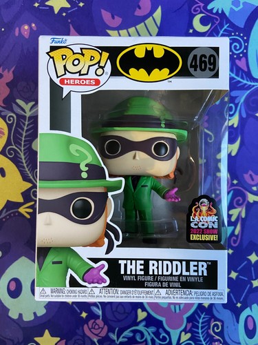 Funko POP! THE RIDDLER #469 DC Universe Batman 2022 LACC Exclusive NEW ...