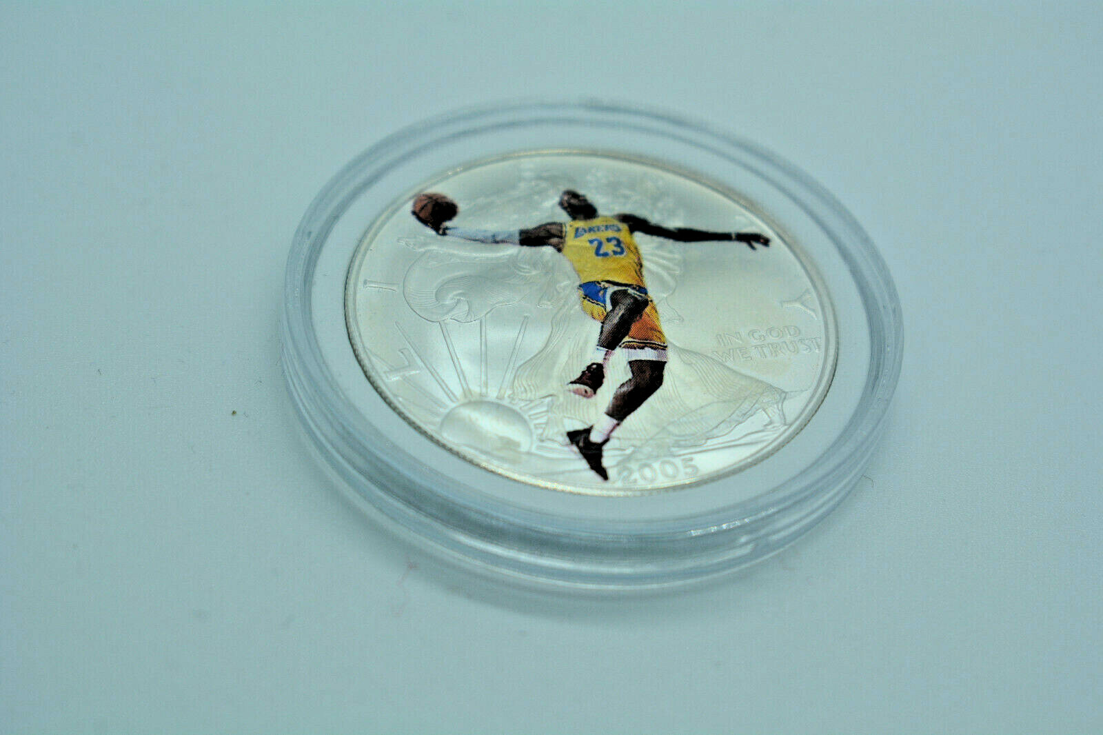 Lebron James American Silver Eagle 1oz .999 Limited Edition Silver ...