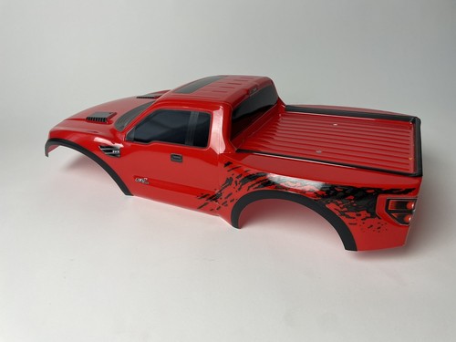 2014 Ford Raptor SVT Traxxas Slash body, RED | eBay