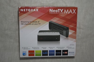 Netgear NeoTV Max Streaming Player NTV300SL New-Open Box 606449100334| eBay