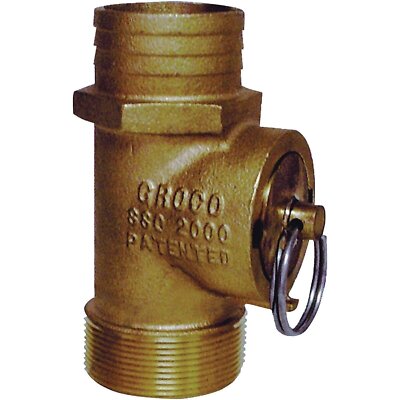 GROSS MECHANICAL SEACOCK Safety Conversion 2 inch | eBay