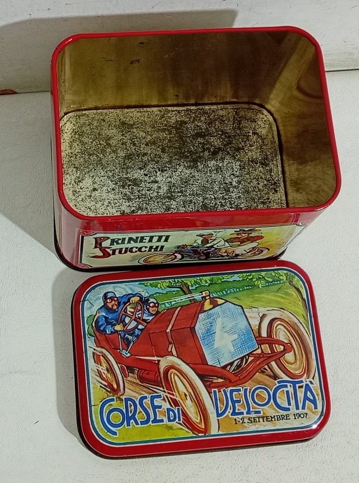 81039 Scatola di latta - Prinetti Stucchi - Corse di velocità 1907 ...