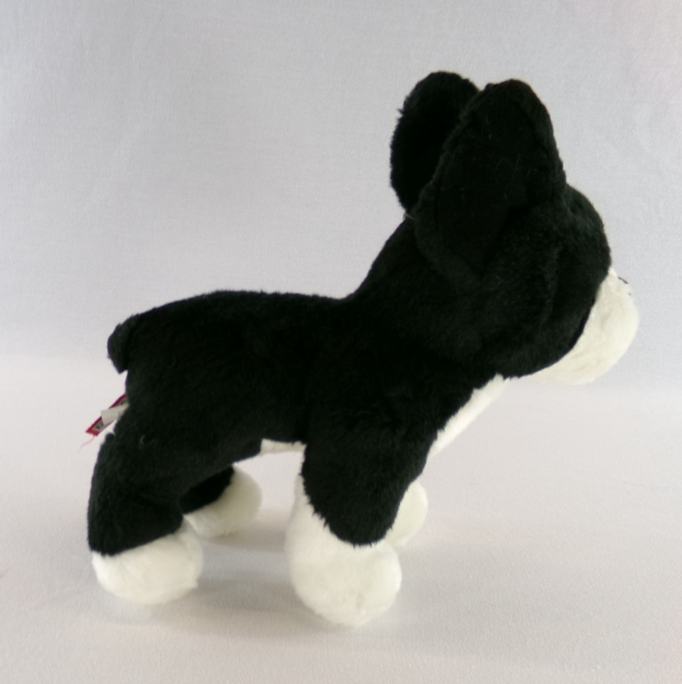 Douglas Cuddle Toy 10" Myrtle Boston Terrier Plush Dog #1707 Black ...