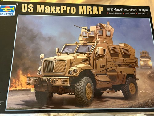 TRUMPETER 00931 US MaxxPRO MRAP 1/16 Scale *Missing decals | eBay UK