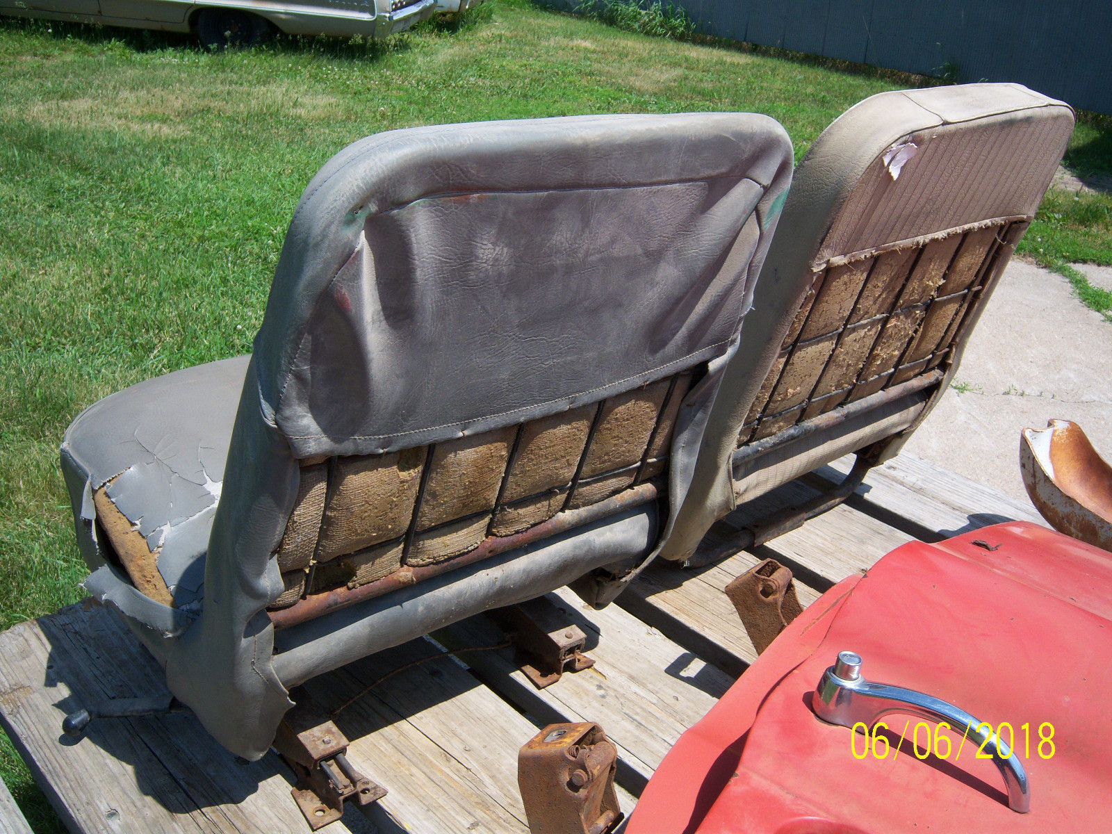 1967 72 Chevy GMC Truck C40 50 60 Blazer Bucket Seats 67 68 69 70 71 57 ...