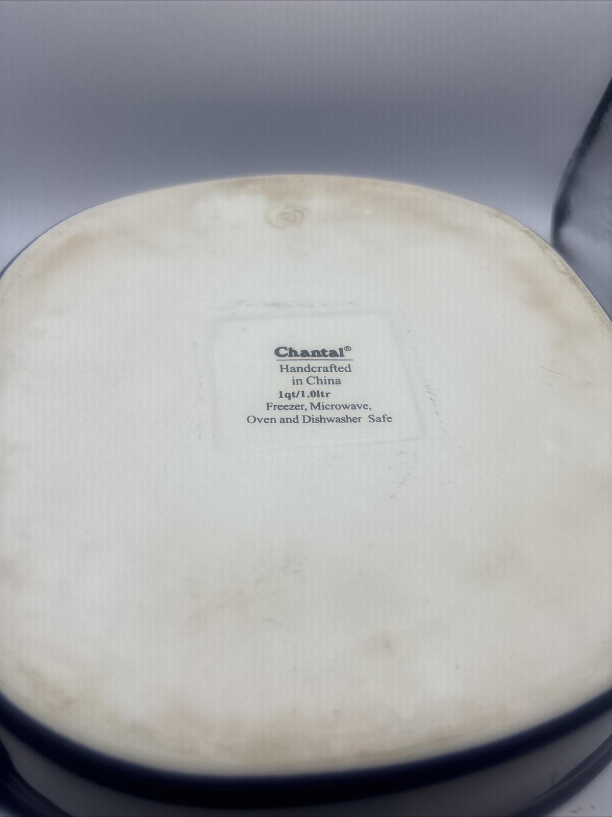 Chantal COBALT BLUE 1/2 Qt. Covered Casserole Dish Bakeware | eBay