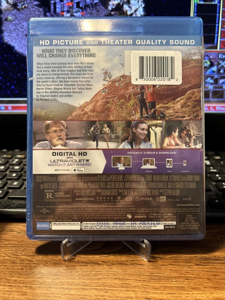 Trash (Blu-ray Disc, 2015, Includes Digital Copy UltraViolet) 25192302732| eBay