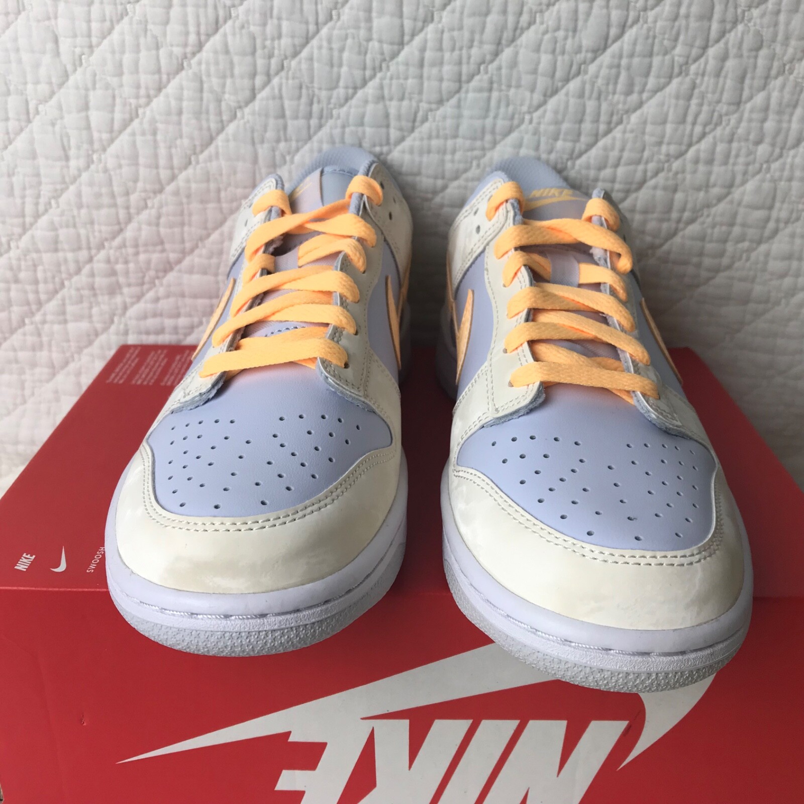 Nike Dunk Low (GS) Shoes Big Kid’s SZ 7Y Pale Ivory/Mellow Tint FB9109 ...