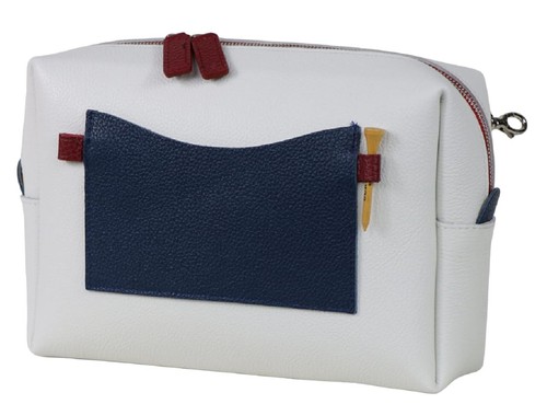 Leather Golf Accessories Bag Pouch, Scorer Tees Balls, Handmade, Pebble ...